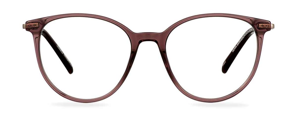 Okulary korekcyjne Olivia Satin Gold/Cocoa Brown | Muscat